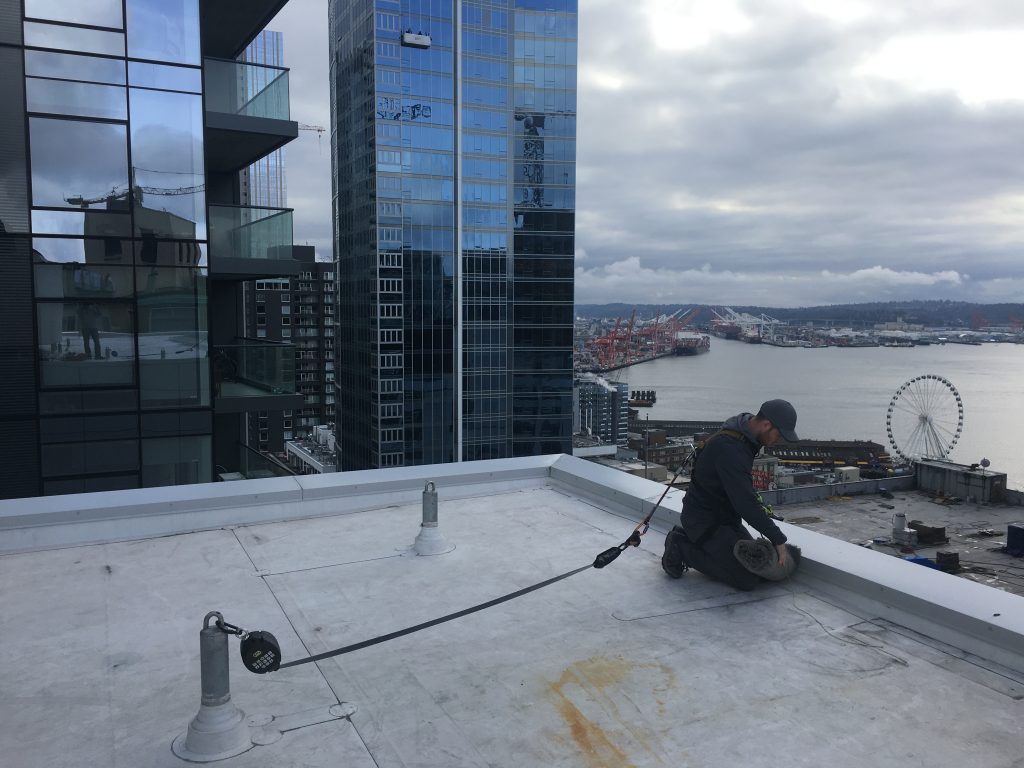 The Charter Hotel Seattle - abandoned conduit removal - S W Cleaning
